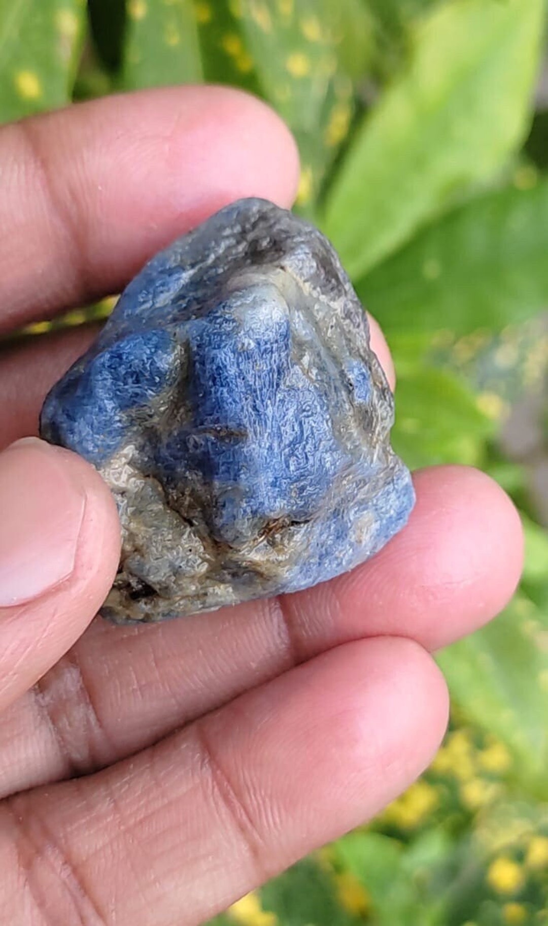 UNIQUE NATURAL BLUE Sapphire Rough Chunk .crystal, Raw Untreated ...