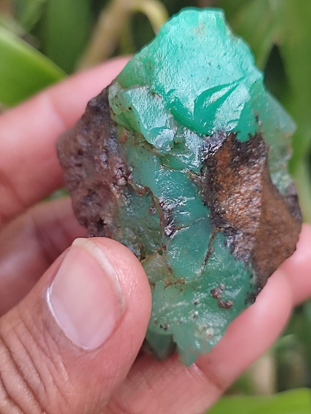BIG Size Raw Chrysoprase Stone From Zimbabwe, Green Chrysoprase ...