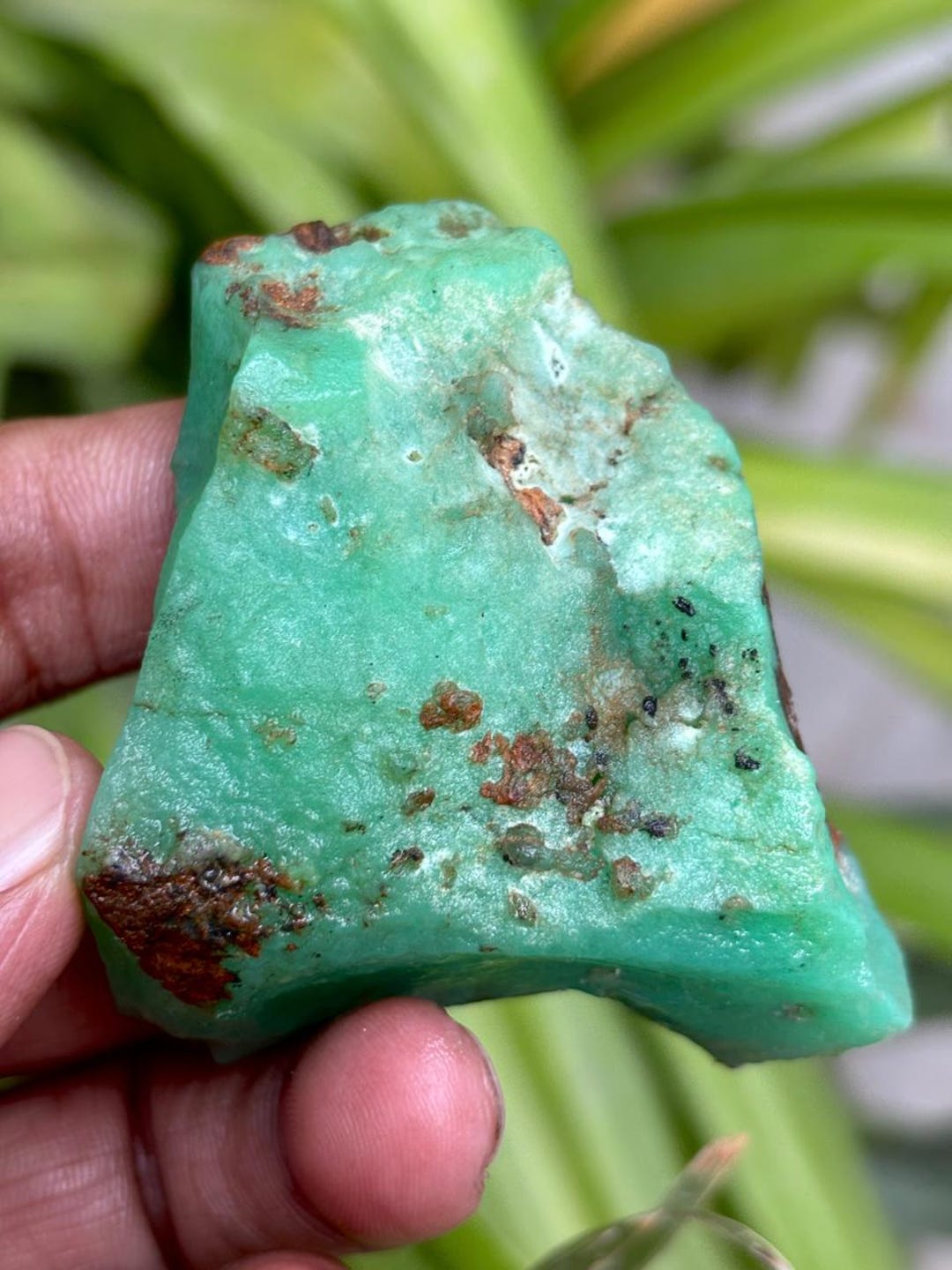 Nathural Raw Chrysoprase Stone From AUSTRALIA Green Chrysoprase ...
