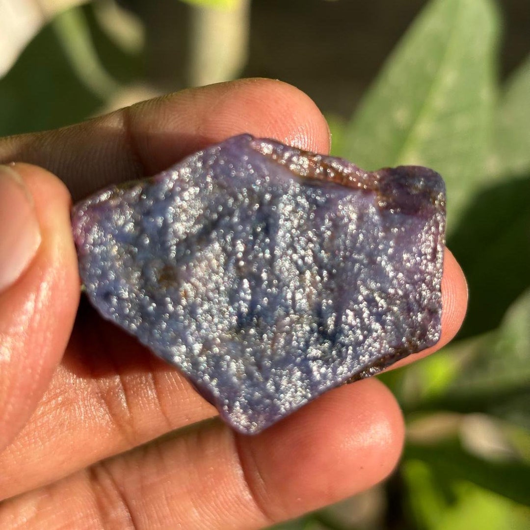 Blood Red Sapphire Gemstone Rough, Chakra Healing Crystal - Etsy UK
