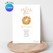 Pizza Bar Sign, Editable Pizza Menu Sign, Editable Menu Template ...