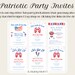Fourth of July Party Invite, July 4th Party, Let's Get Lit Invitation ...
