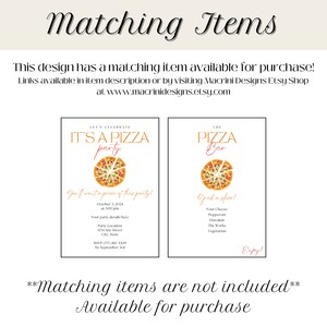 Pizza Bar Sign, Editable Pizza Menu Sign, Editable Menu Template ...