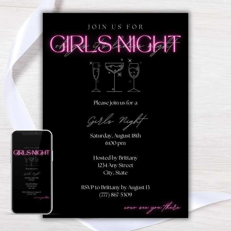 Girls Night Out - Etsy