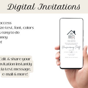 Housewarming Party Invitation, New House Party, Moving Announcement ...