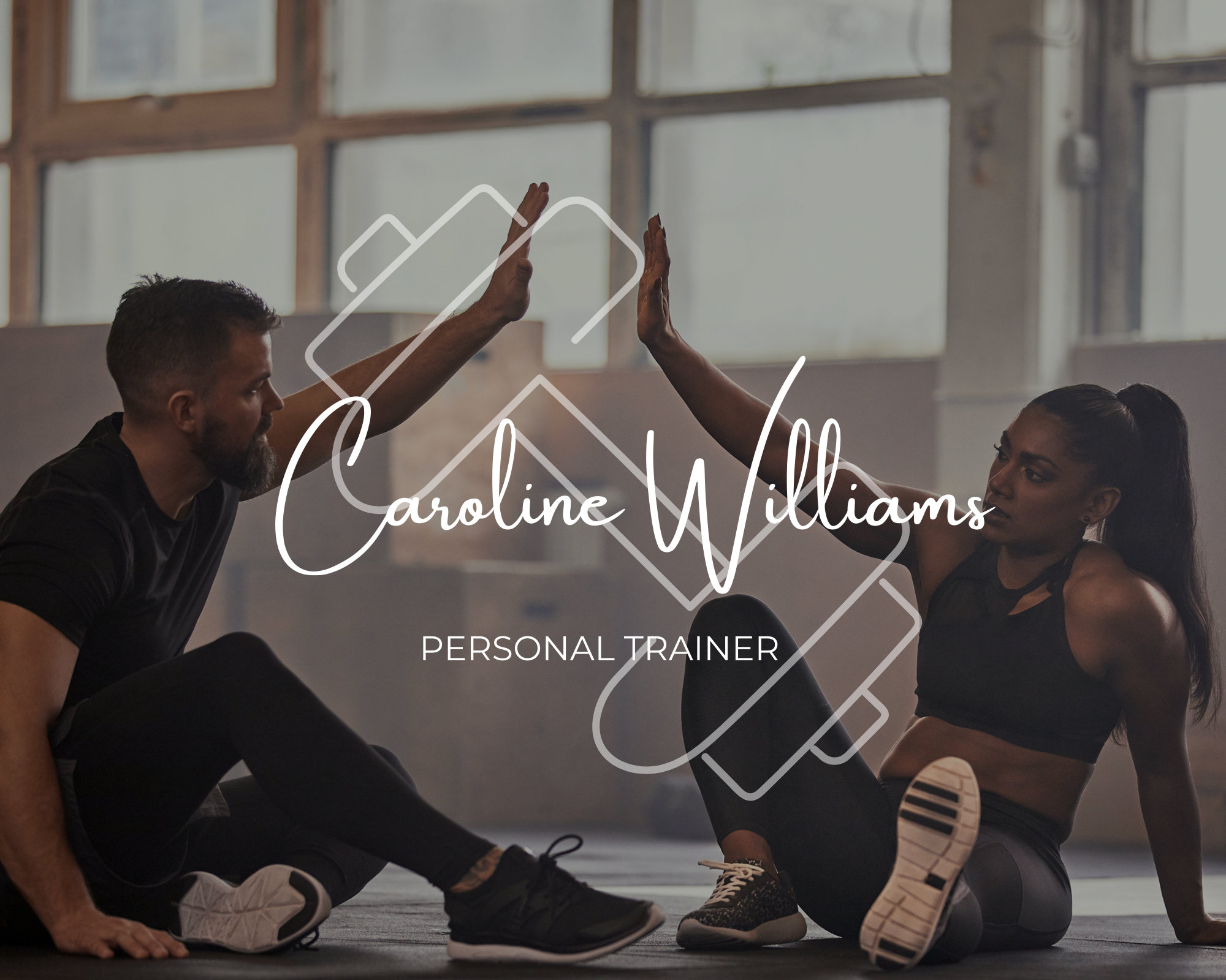 Personal Trainer Logo Fitness Trainer Logo Design Personal Trainer ...