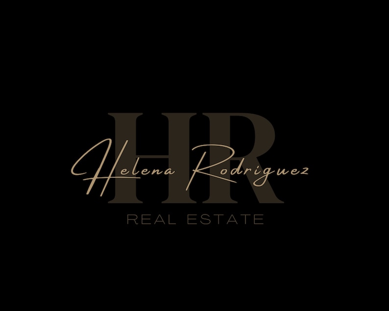 Custom Real Estate Logo Design: Modern Realtor Branding (digital) - Etsy