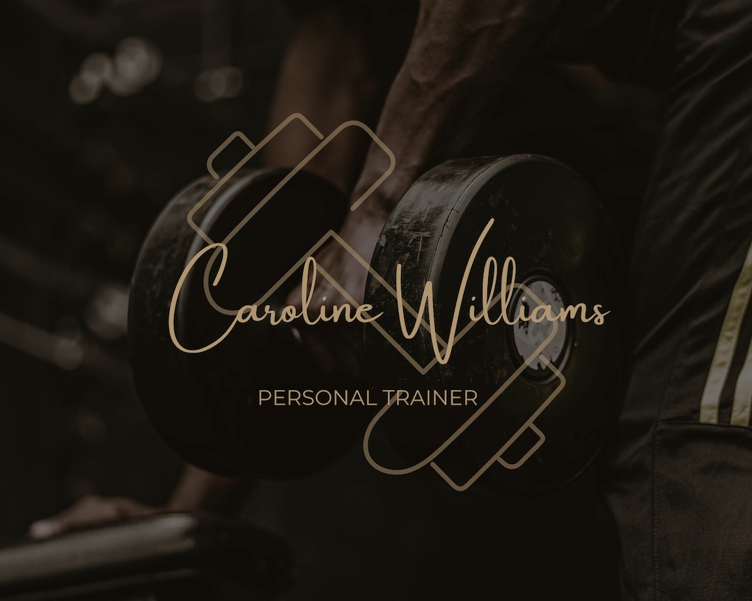 Personal Trainer Logo Fitness Trainer Logo Design Personal Trainer ...