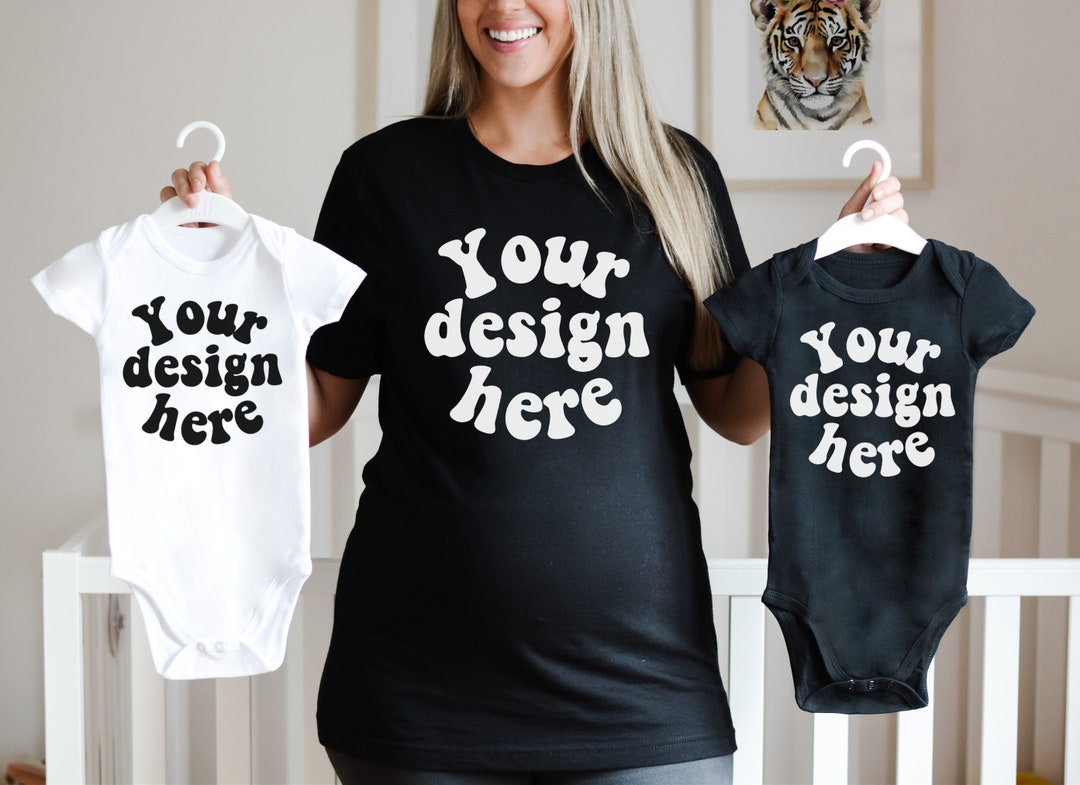 Pregnancy Mockup, Maternity Mockup, Baby Bodysuit Mockup, Mockup Bella ...