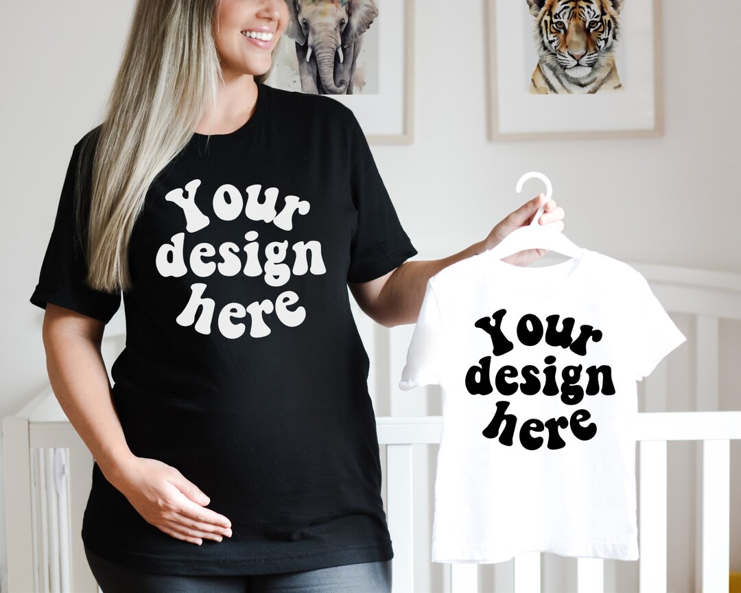 Pregnancy Mockup, Maternity Mockup, Toddler Mockup, Mockup Bella Canvas ...