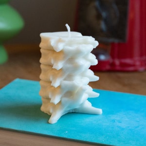 Spine Candle / Scoliosis / Beautiful Candle / Home Decor / Creepy ...