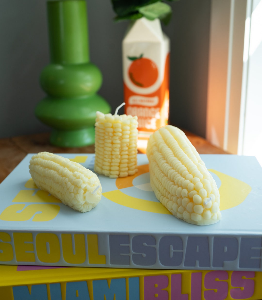Corn on the Cob Candle / Corn Candle / Weird Candle / Funny Candle ...