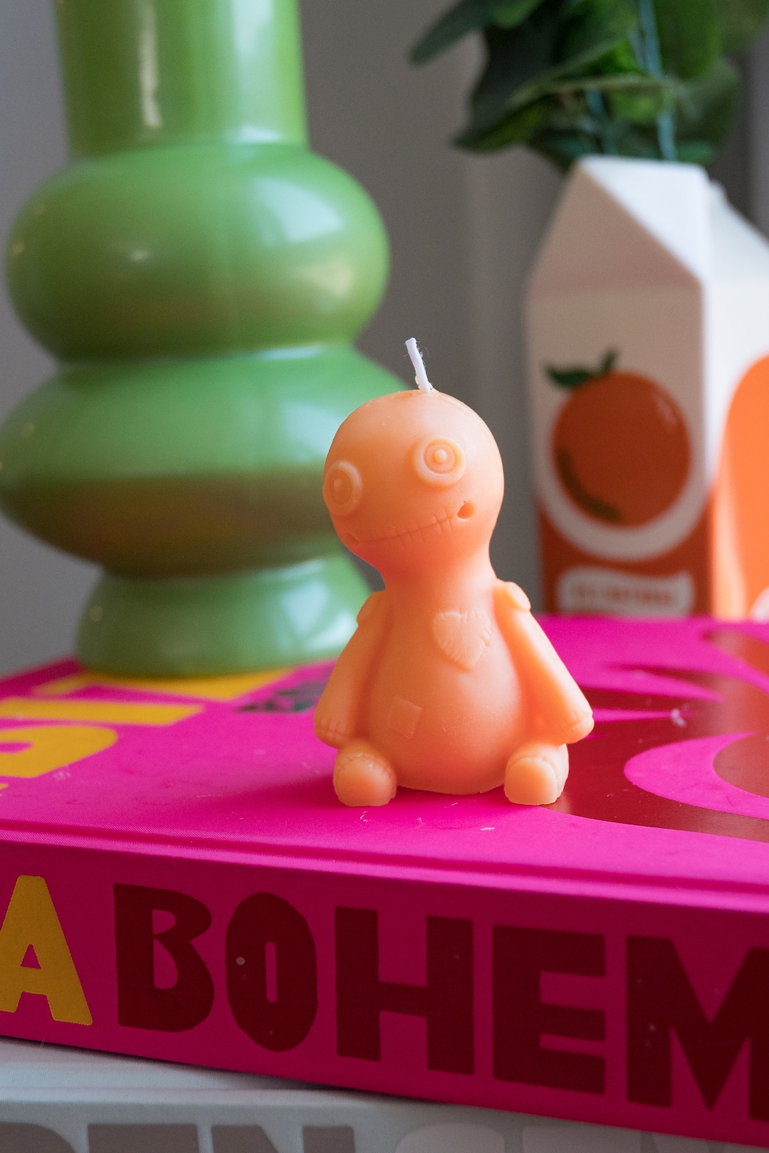 Doll Candle / Cute Doll Candle / Voodoo Doll Candle / Adorable Candle ...