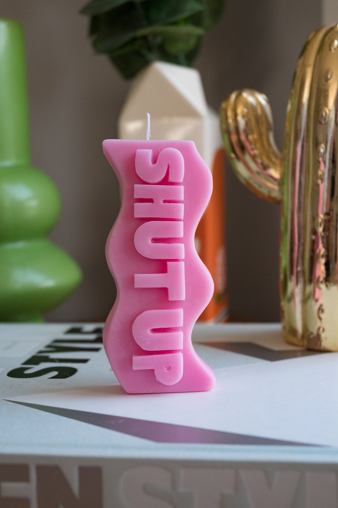 Shut up Candle / Shut up / Bedroom Decor / Y2K / Funny Candle - Etsy Canada
