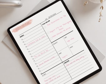 Butterfly Daily Planner Printable, Plan It Out Downloadable, Printable ...