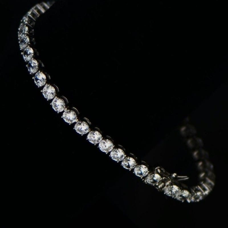 Tennis Bracelet 7.25 Inch - Etsy