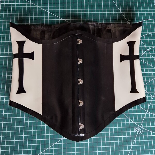 Rubber Corset - Etsy UK