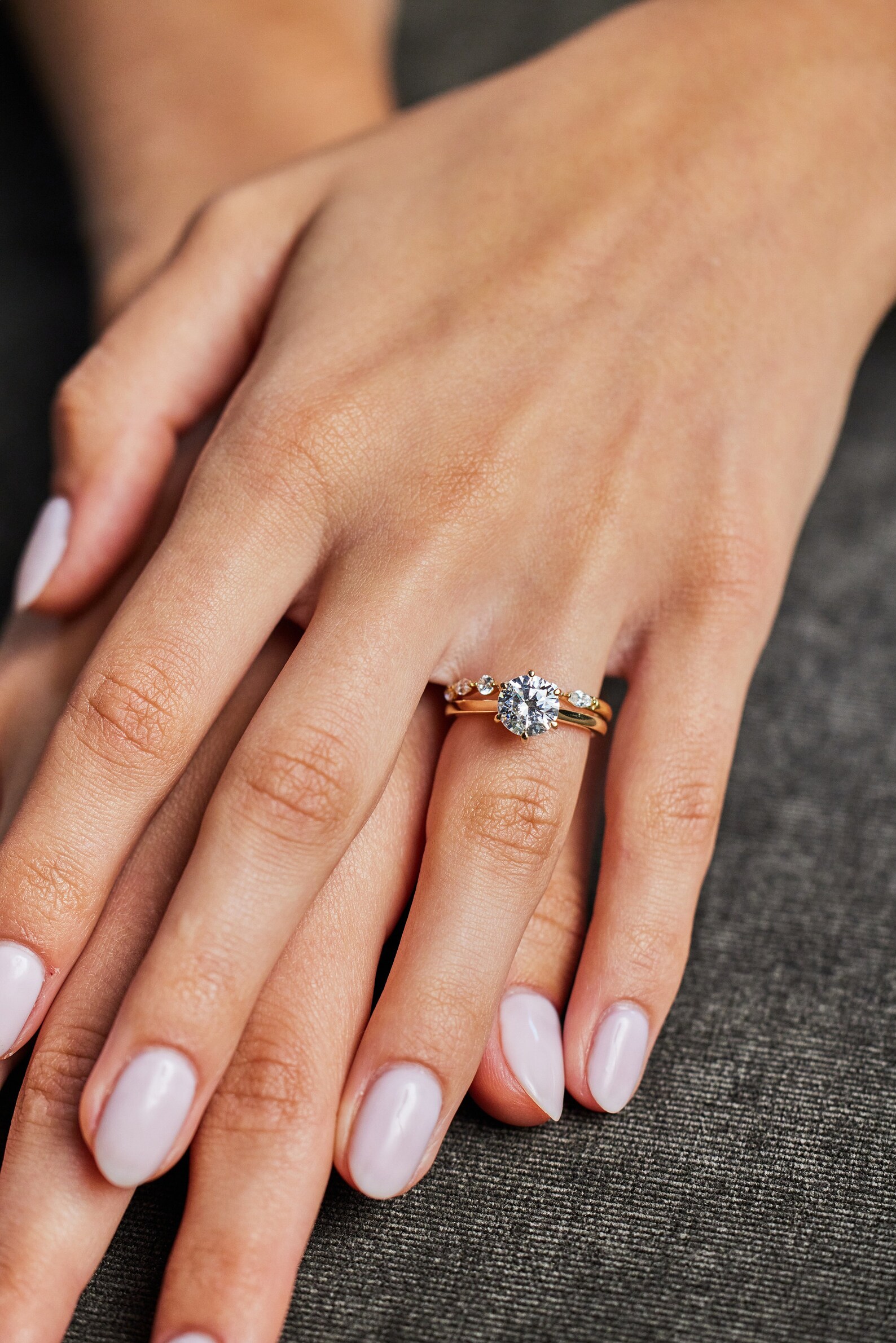 1CT Diamond Solitaire Ring, Lab Grown Diamond Engagement Ring, Wedding ...