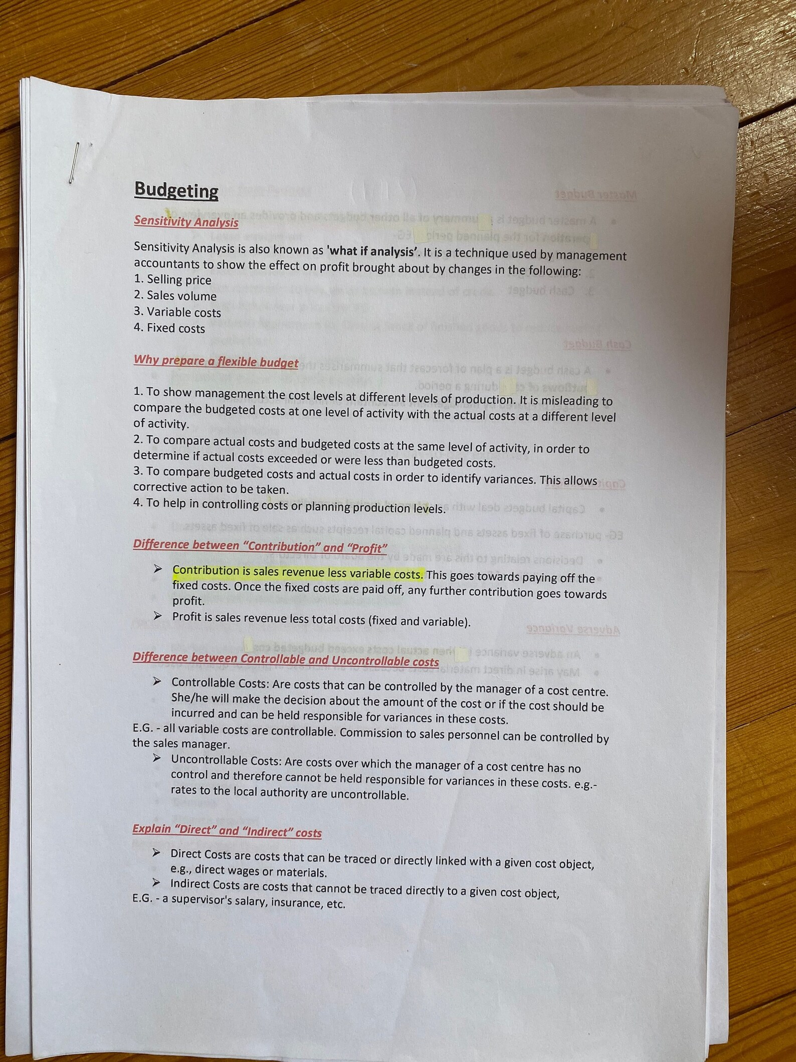 Leaving Cert H1 Accounting Theory Answers 2024 - Etsy