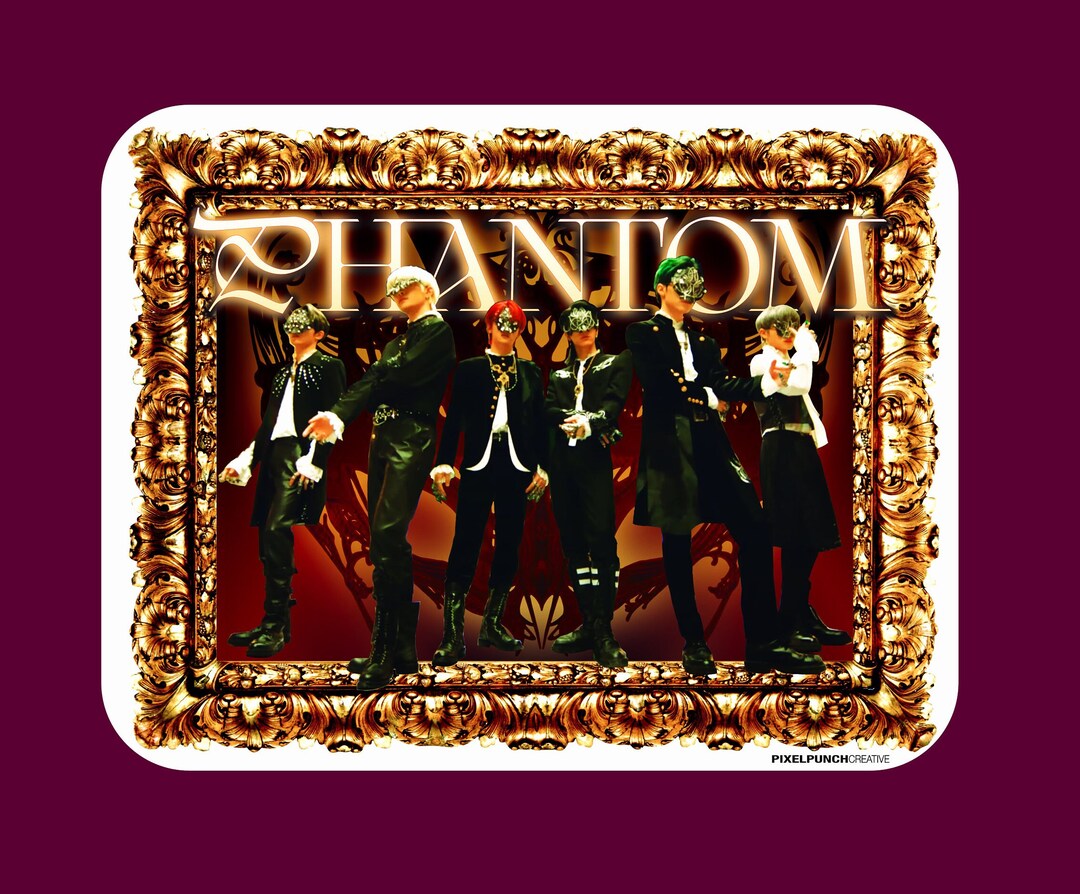 Wayv Phantom “framed” Sticker - Etsy