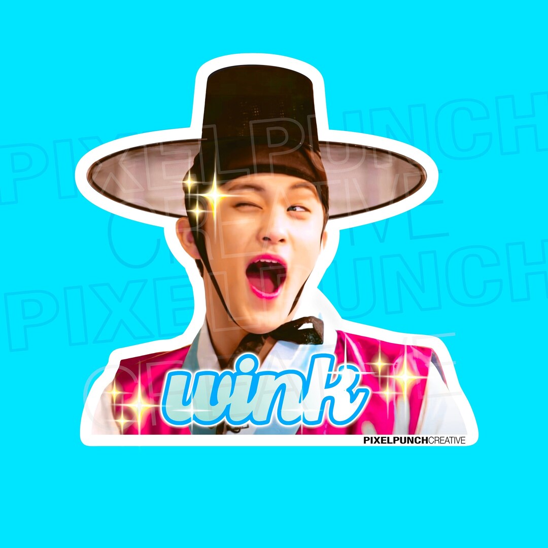 Mark Lee NCT 127 DREAM wink Sticker - Etsy