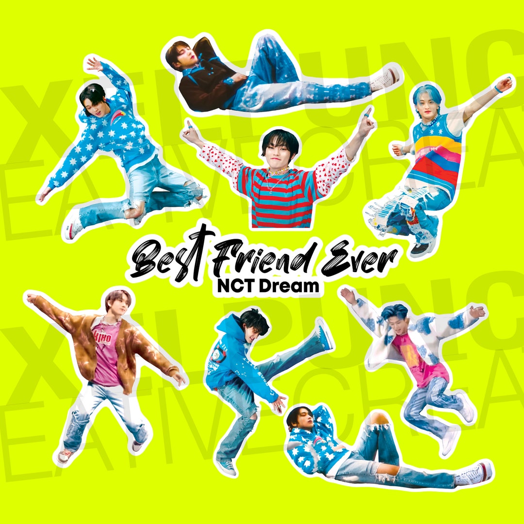 NCT Dream Individual Best Friend Ever “jump!” Stickers - Etsy