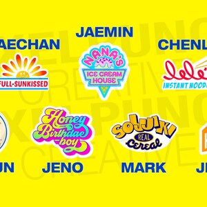 NCT Dream Grocery Store Replica Stickers - Etsy