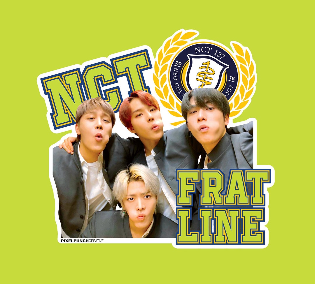NCT 127 frat Line Sticker jaehyun Jungwoo Taeil Yuta - Etsy