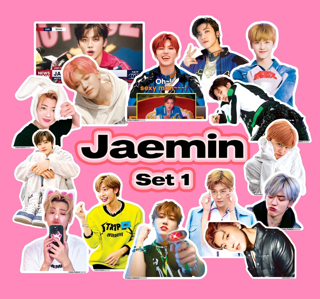 Jaemin NCT Dream photos: Set 1 Individual Stickers - Etsy