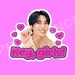 Mark Lee NCT 127 “braids” Sticker - Etsy