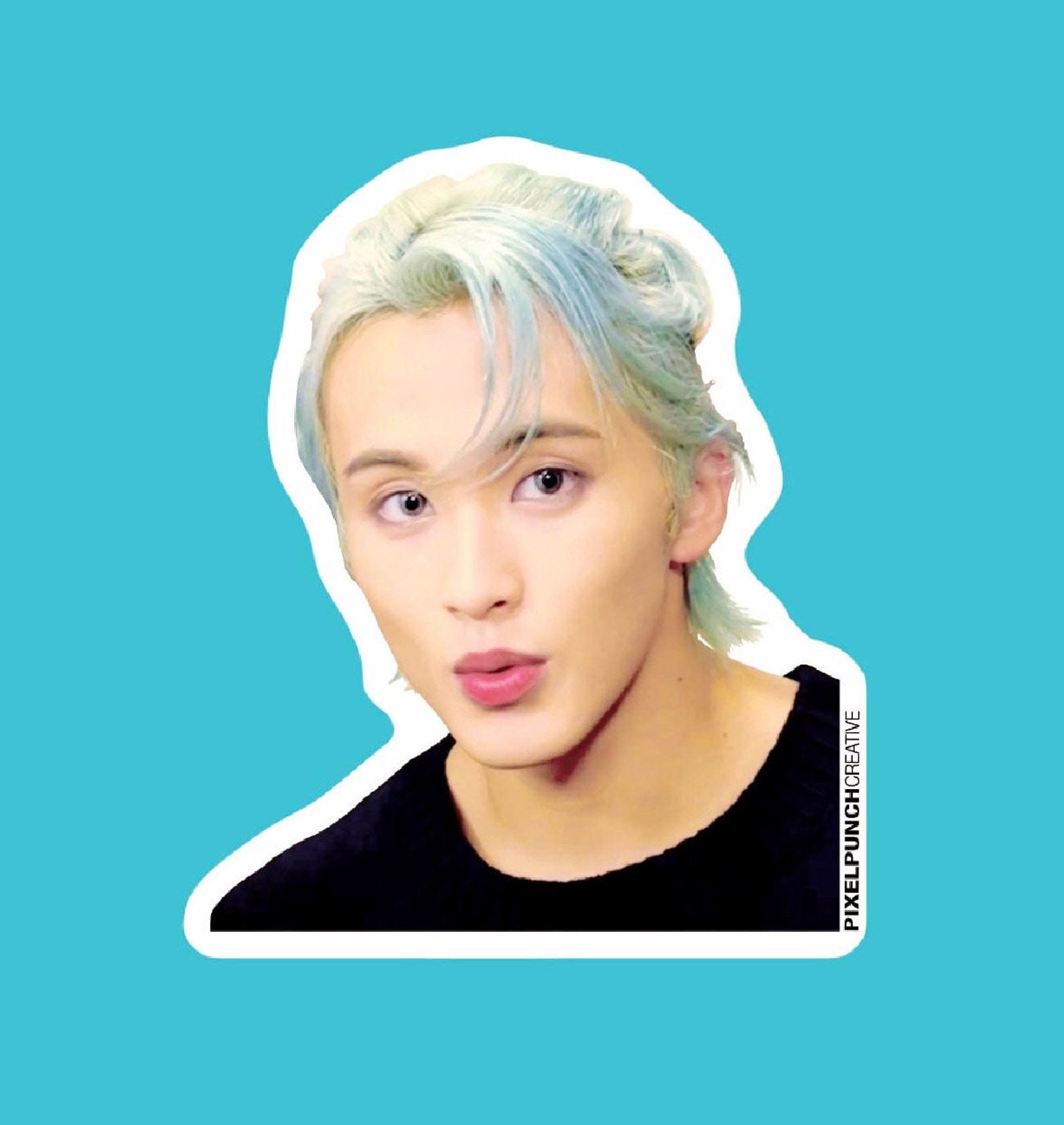 Mark Lee NCT 127 “braids” Sticker - Etsy