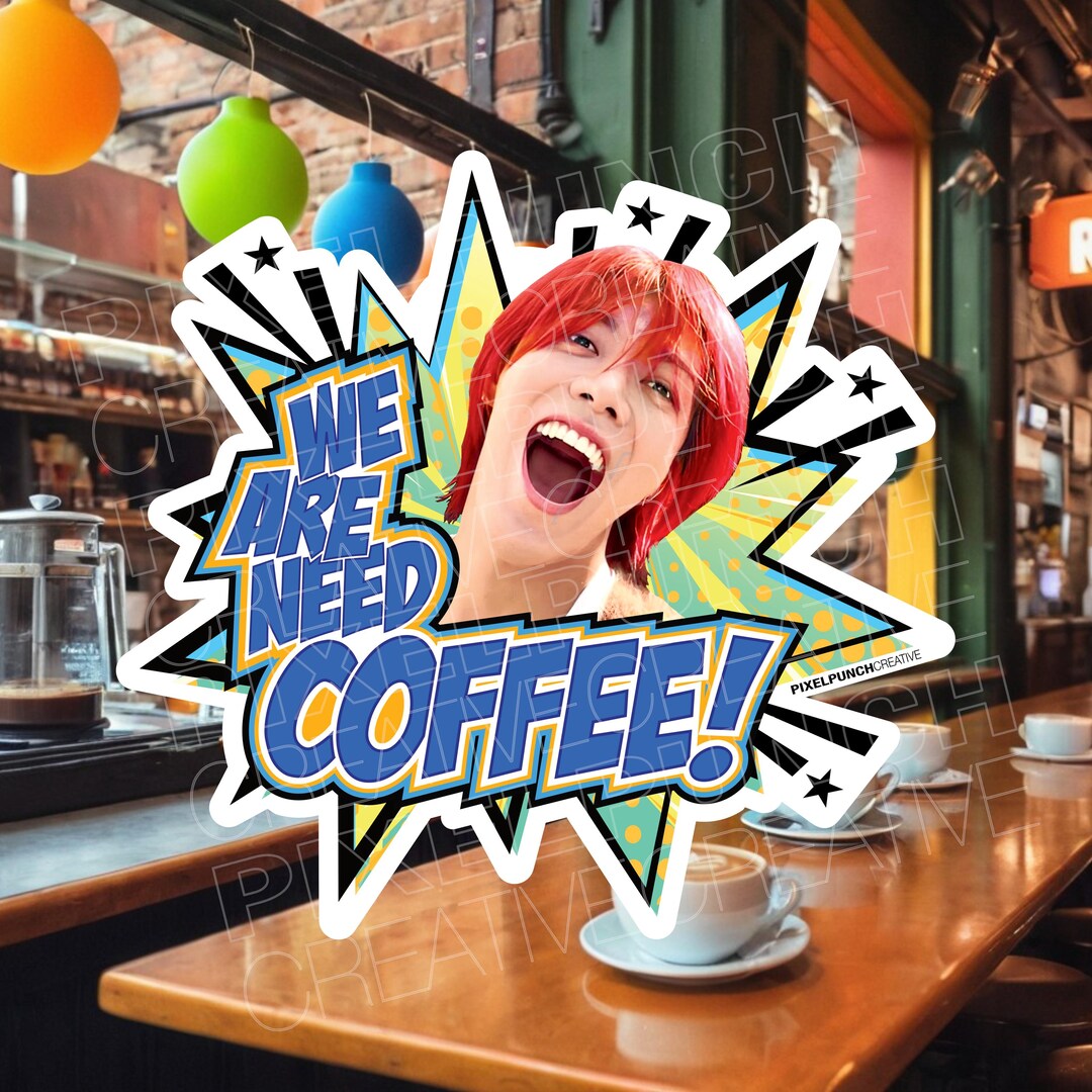 Yuta NCT 127 “coffee Star” Sticker - Etsy