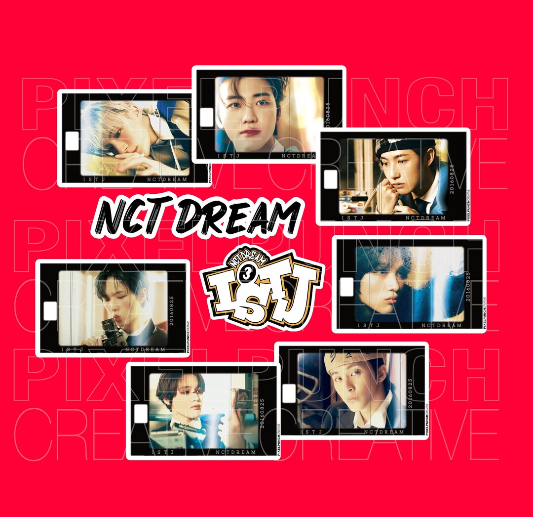 NCT Dream ISTJ “super-8 Video” Stickers - Etsy