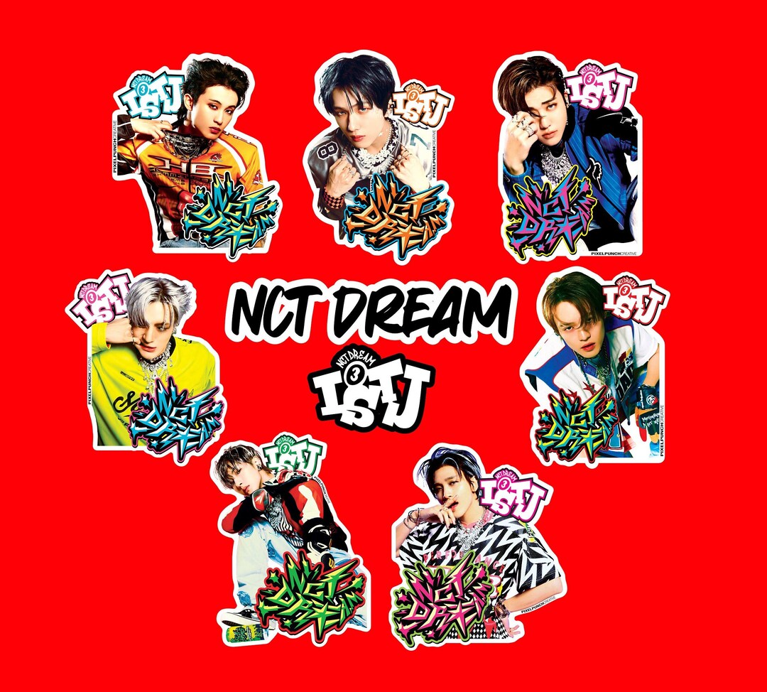 NCT Dream ISTJ jolt Stickers - Etsy