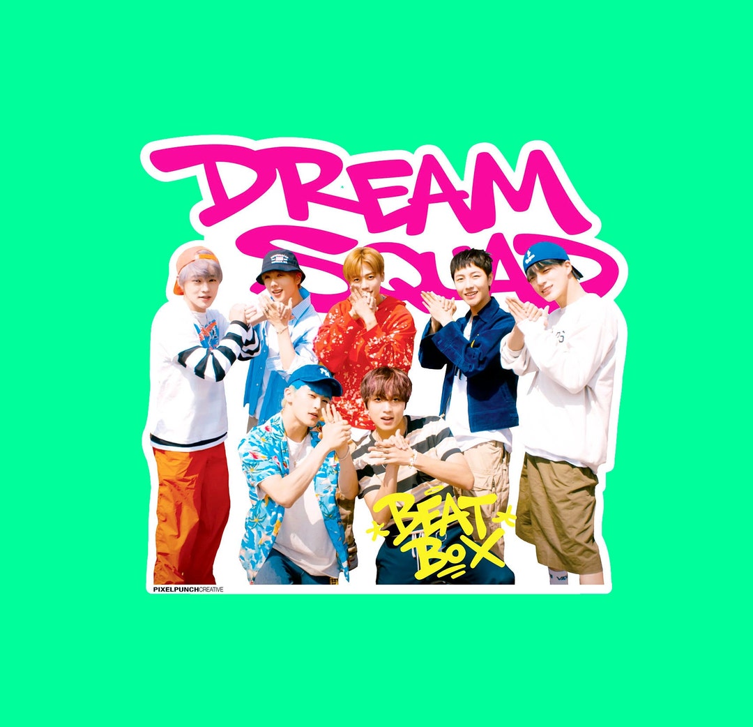 NCT Dream Beatbox “dream Squad” Sticker - Etsy