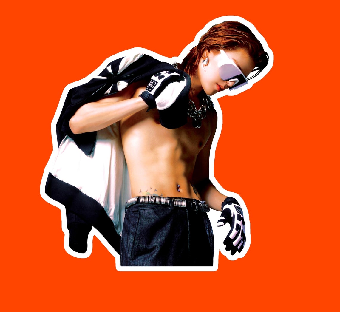 Yuta NCT 127 2 Baddies abs Sticker - Etsy