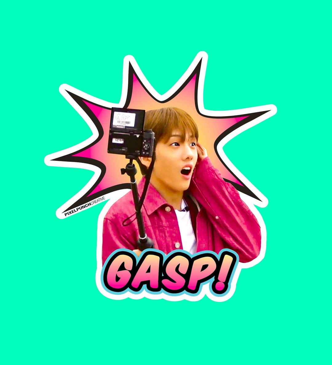 Jisung NCT Dream “gasp!” Sticker - Etsy
