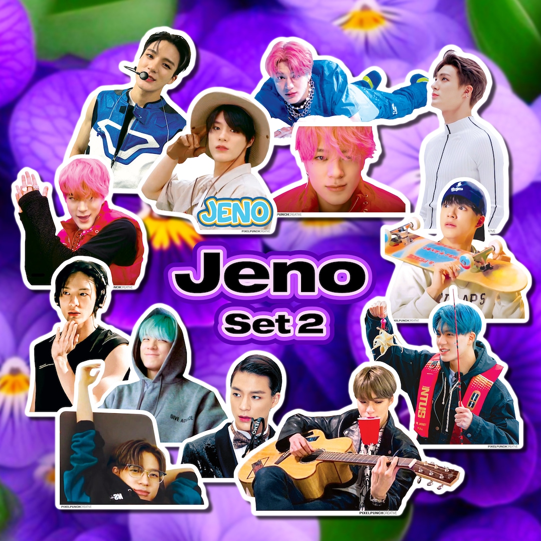 Jeno NCT Dream “photos: Set 2” Individual Stickers - Etsy