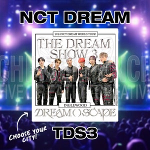 NCT Dream the Dream Show 3 “TDS3 V2” Tour Sticker - Etsy