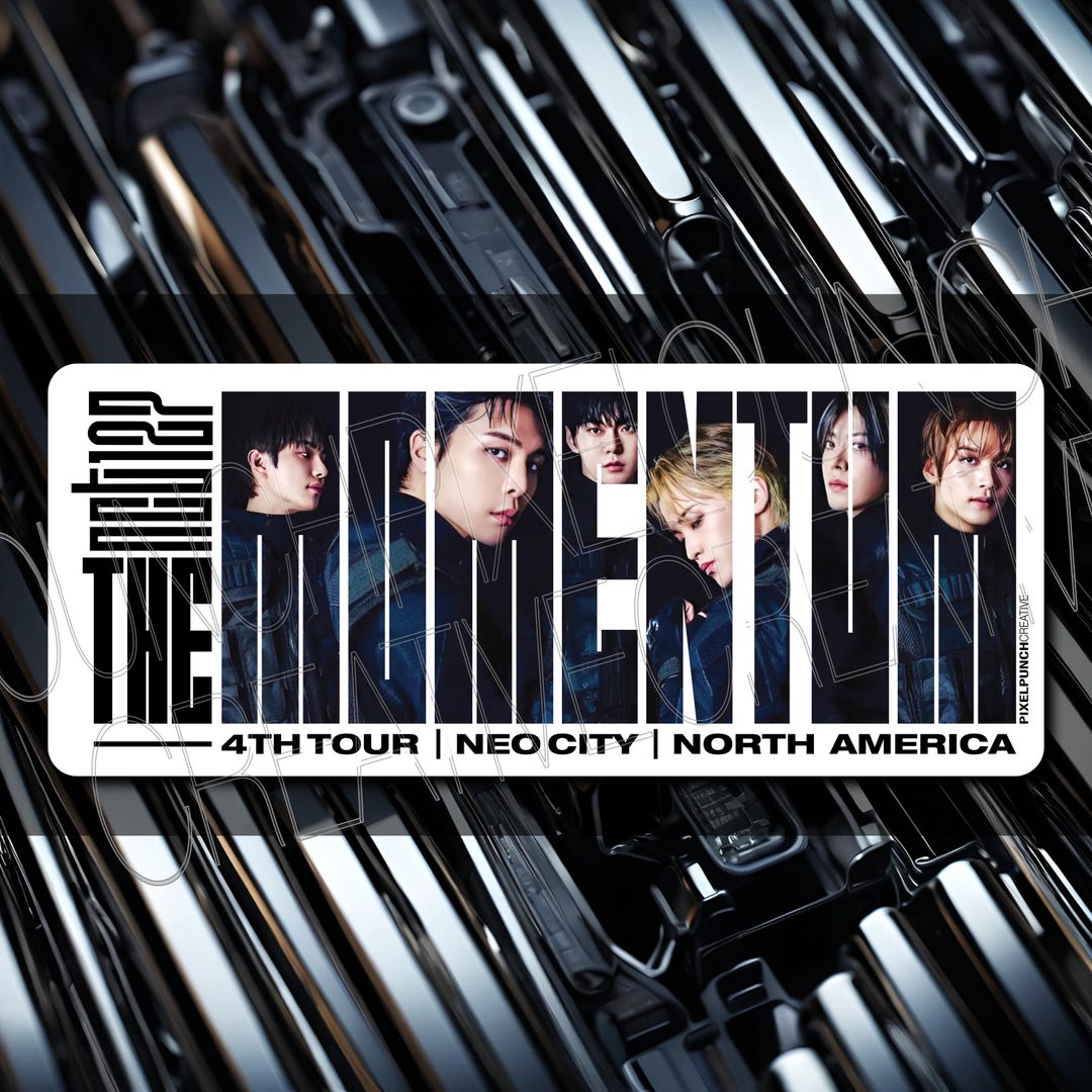 NCT 127 “momentum” Tour Sticker - Etsy
