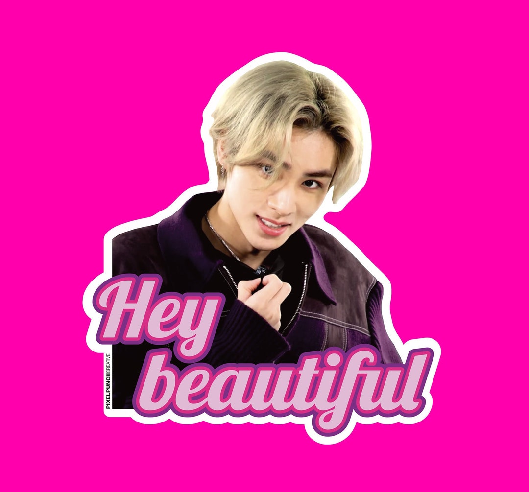 Xiaojun Wayv NCT “hey” Sticker - Etsy