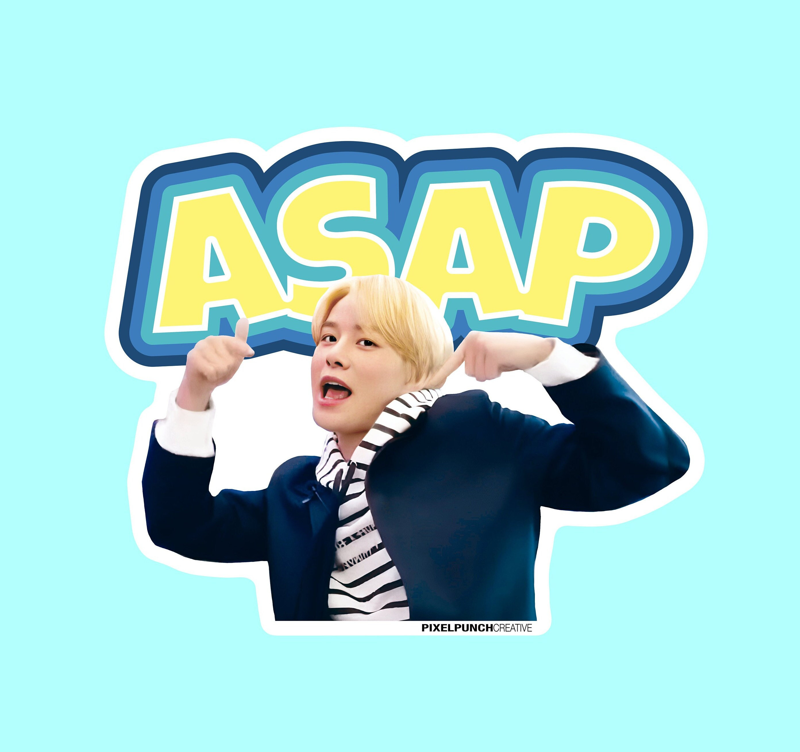 Jungwoo NCT 127 ASAP Sticker - Etsy