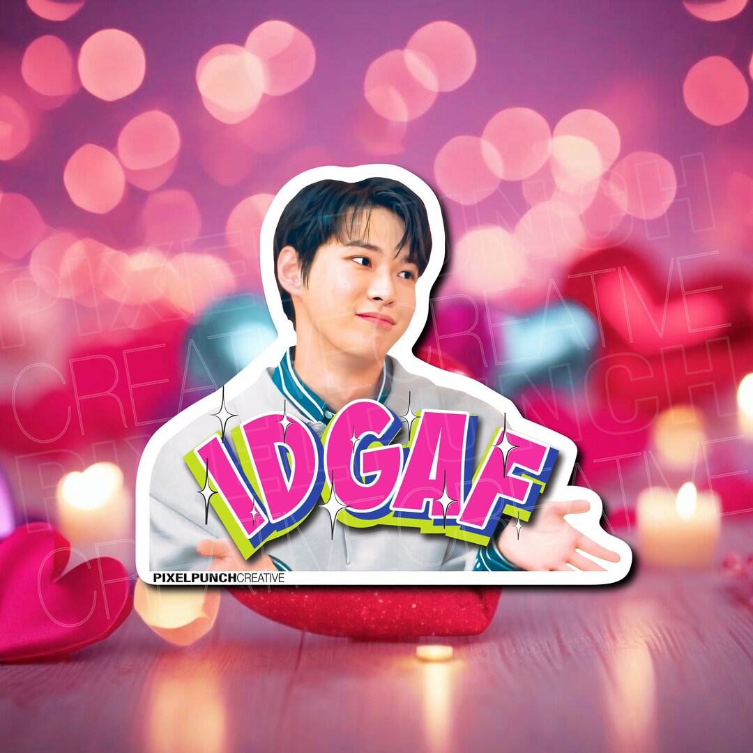 Doyoung NCT 127 “IDGAF” Sticker - Etsy
