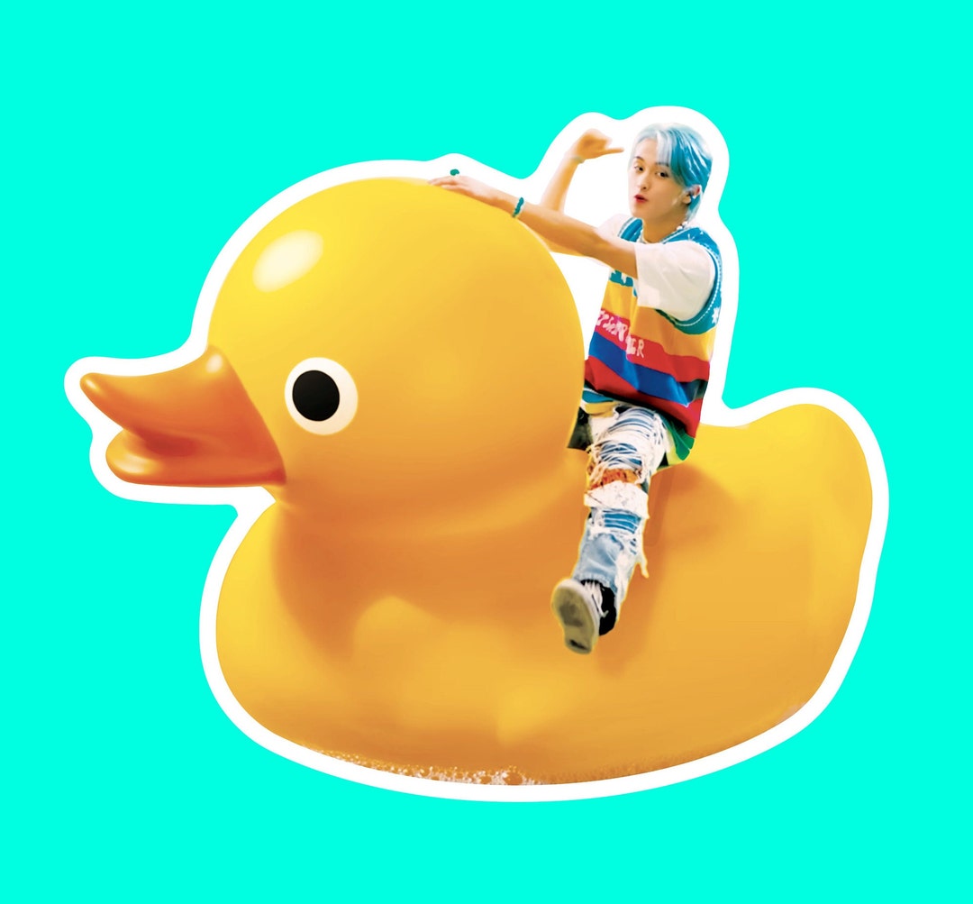 Mark Lee NCT Dream Best Friend Ever duckie Sticker - Etsy