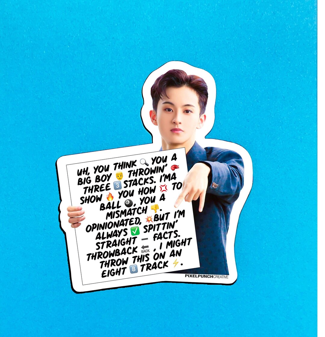 Magnet Mark Lee jopping Rap - Etsy