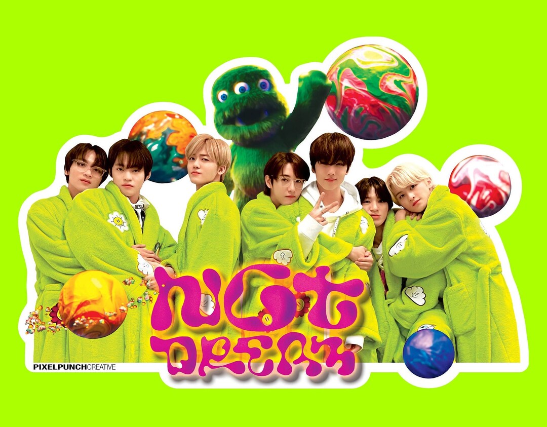 NCT Dream Best Friend Ever galaxy Stickers - Etsy