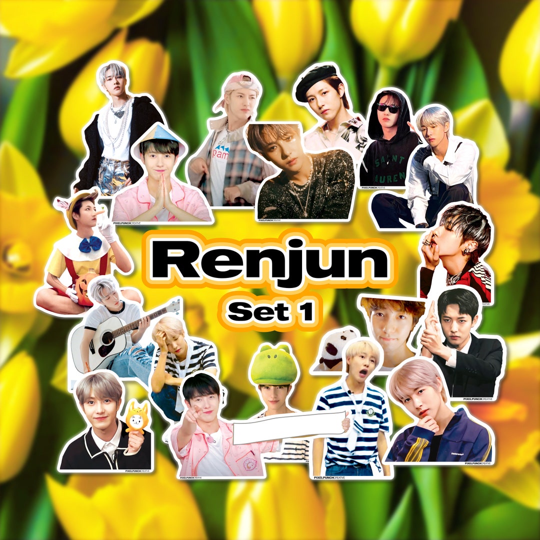 Renjun NCT Dream “photos: Set 1” Individual Stickers - Etsy