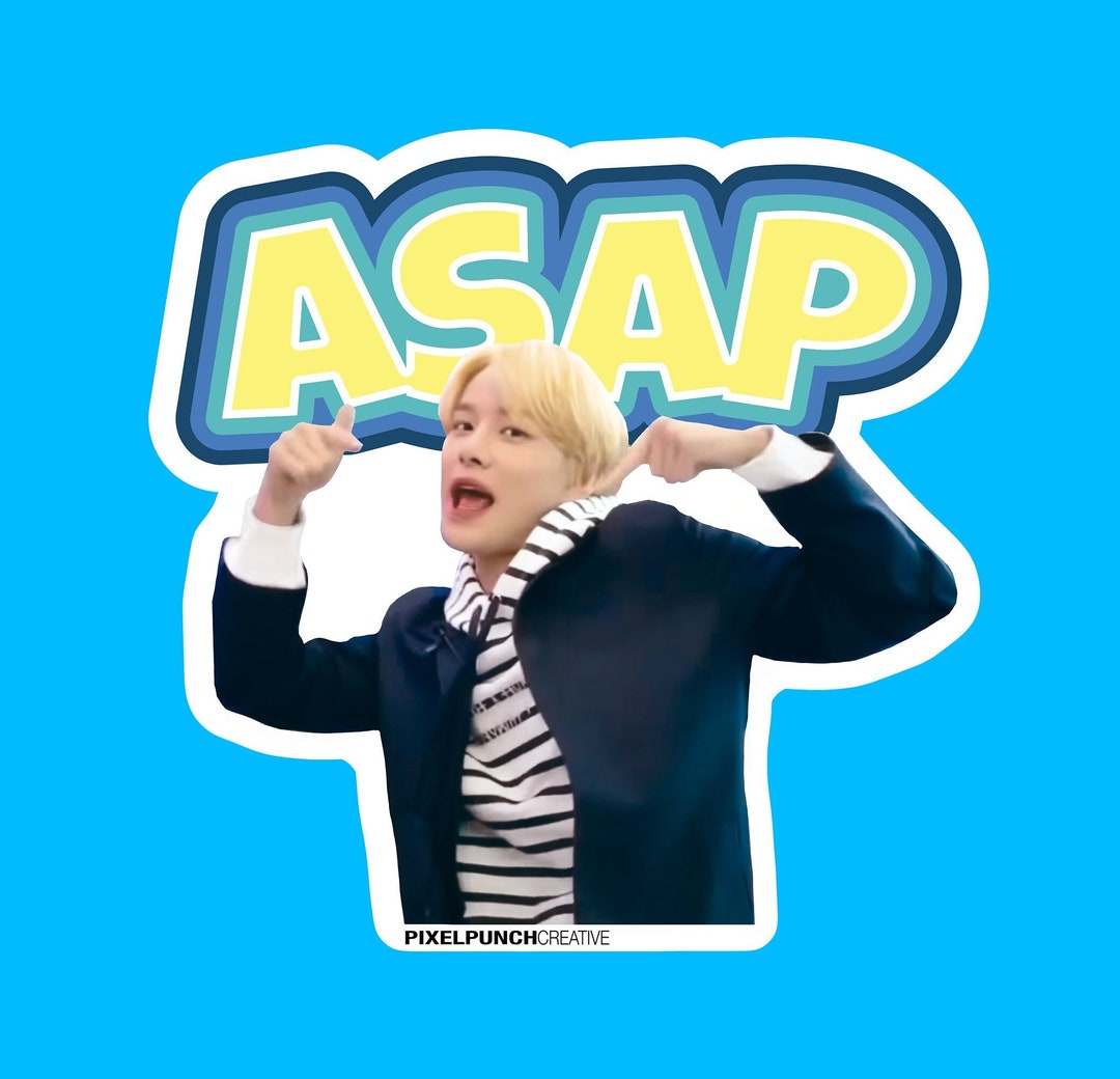 Jungwoo NCT 127 ASAP Sticker - Etsy