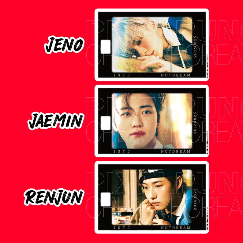 NCT Dream ISTJ “super-8 Video” Stickers - Etsy