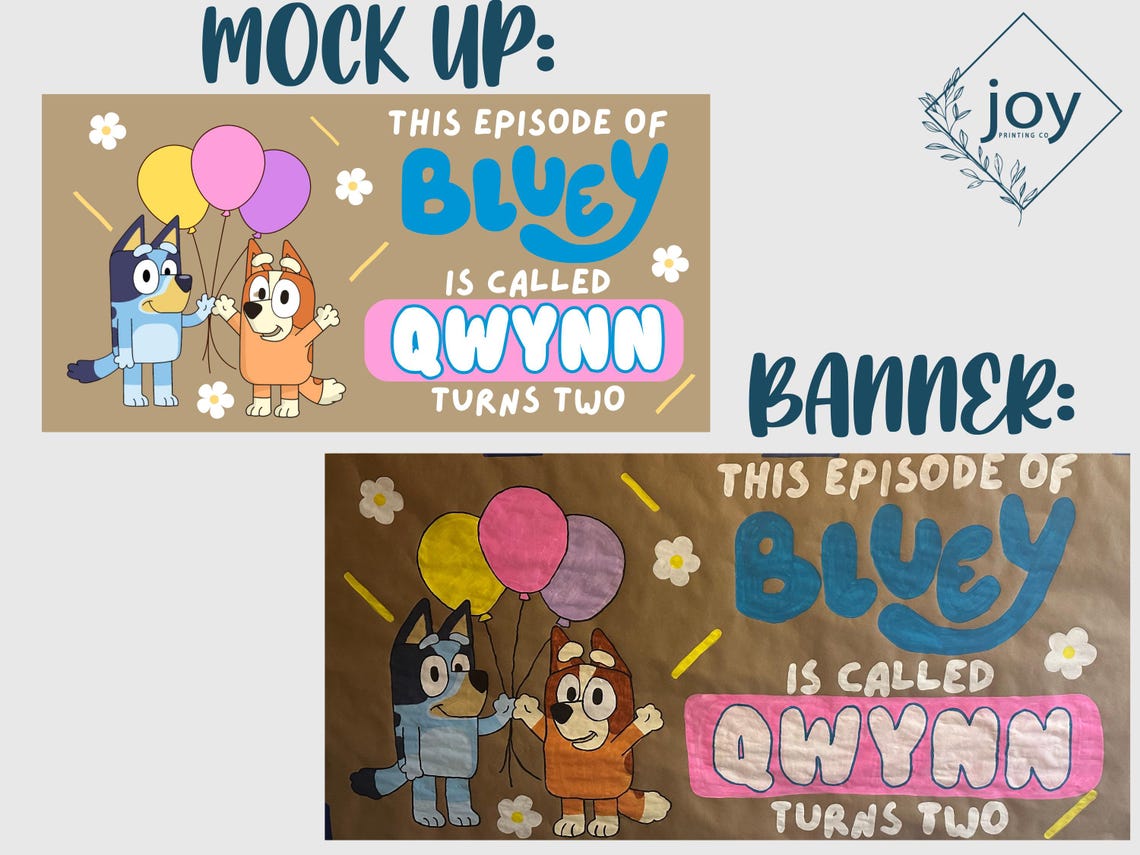 CUSTOM Hand Painted Banner- COMPLEX DESIGN - Etsy